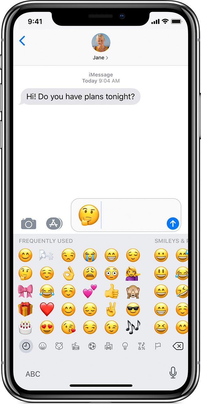 Use Emoji On Your IPhone IPad And IPod Touch Apple Support