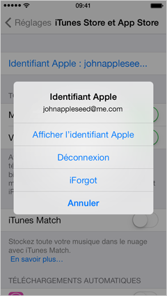 Comment avoir un identifiant apple