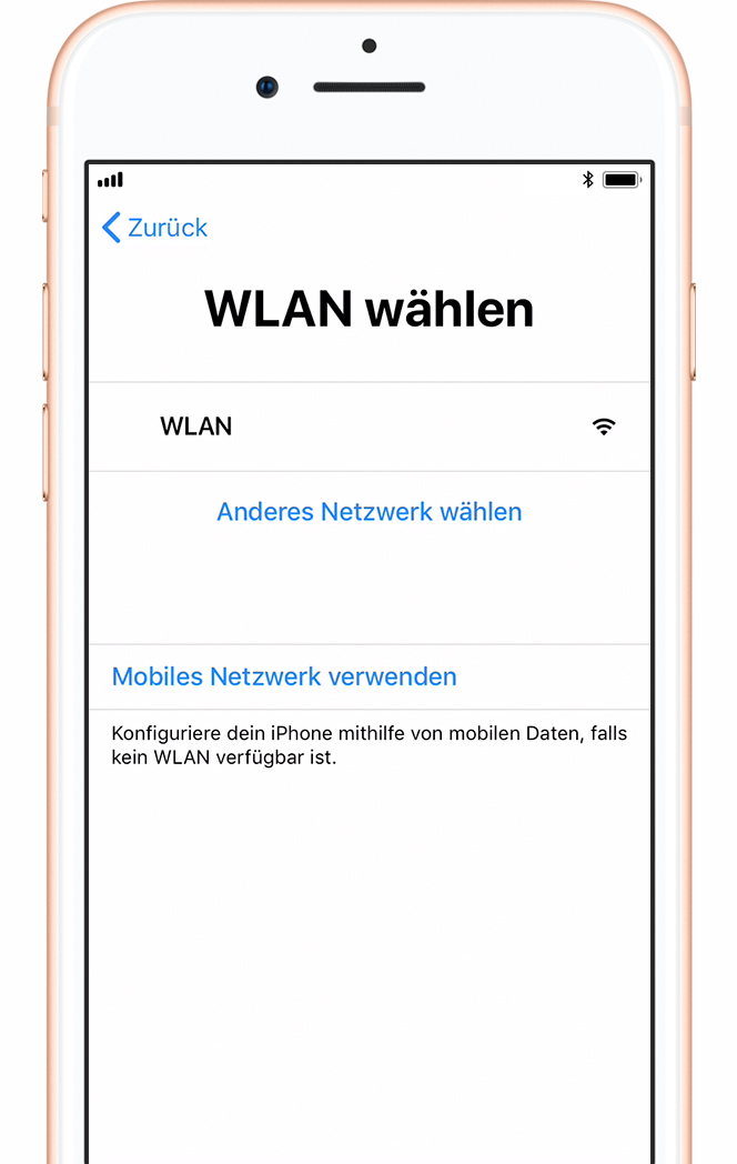 iPhone, iPad oder iPod touch einrichten - Apple Support