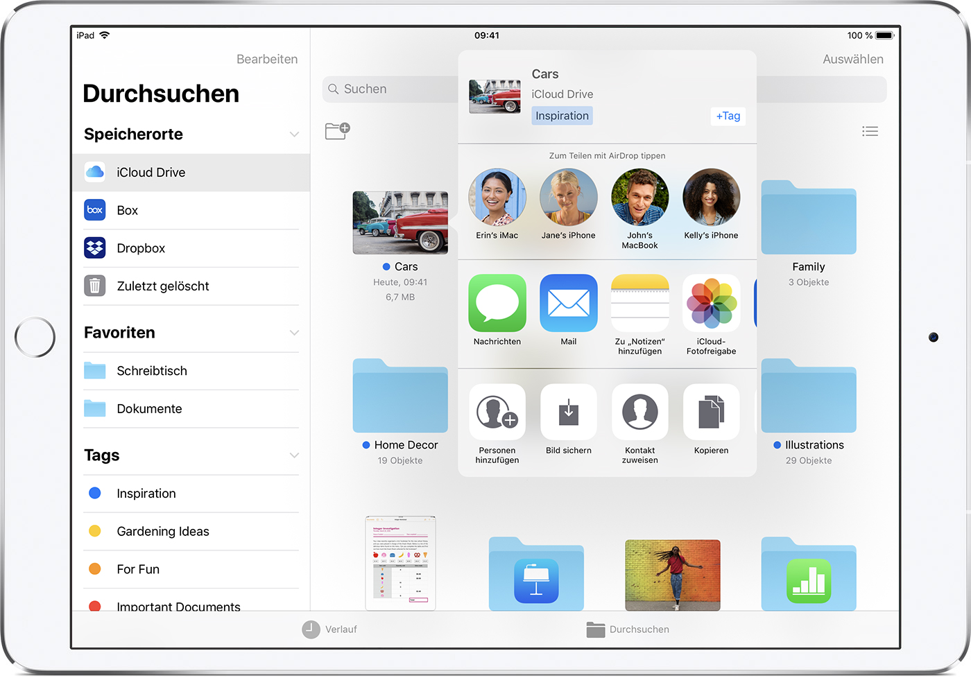 Dateien-App auf dem iPhone, iPad und iPod touch verwenden - Apple Support