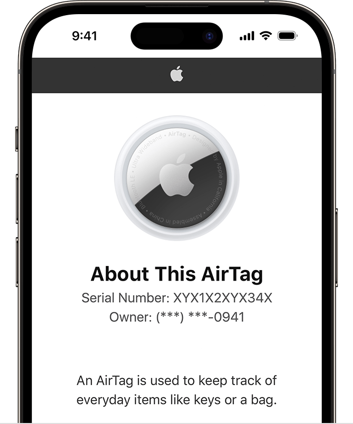 How To Find The Serial Number Of An AirTag Apple Support SG 