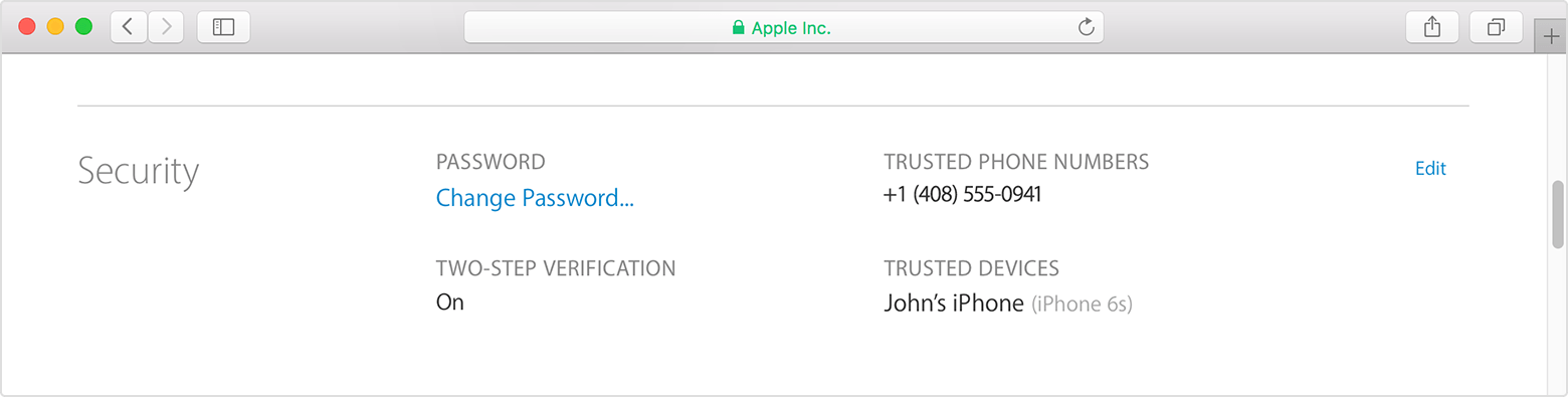 Two-Factor Verification - Apple Community