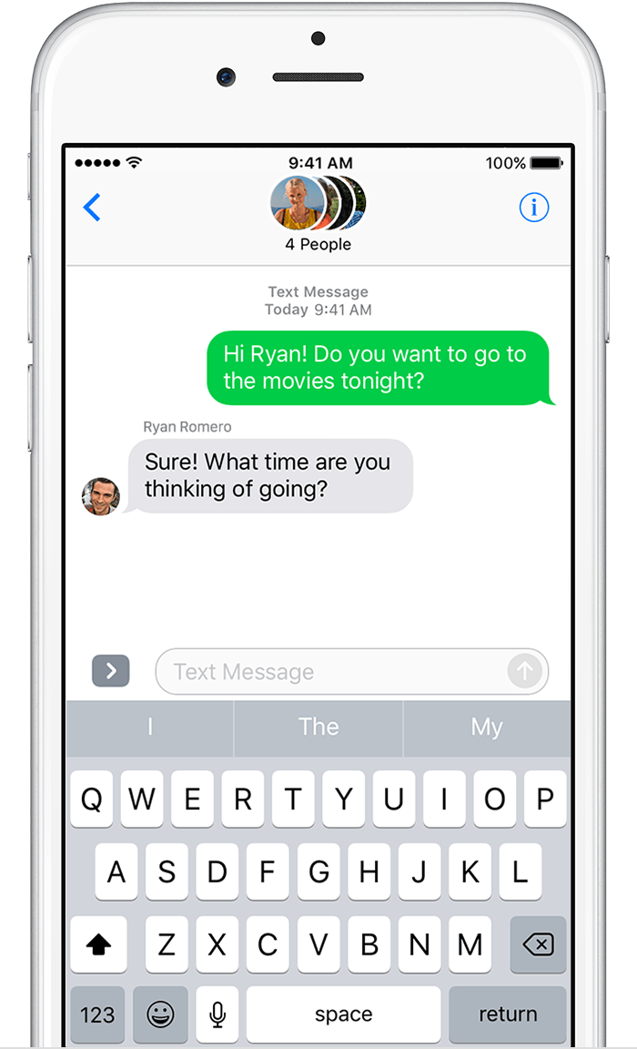 Text Message Application Send Pictures Iphone Black Ametuer 