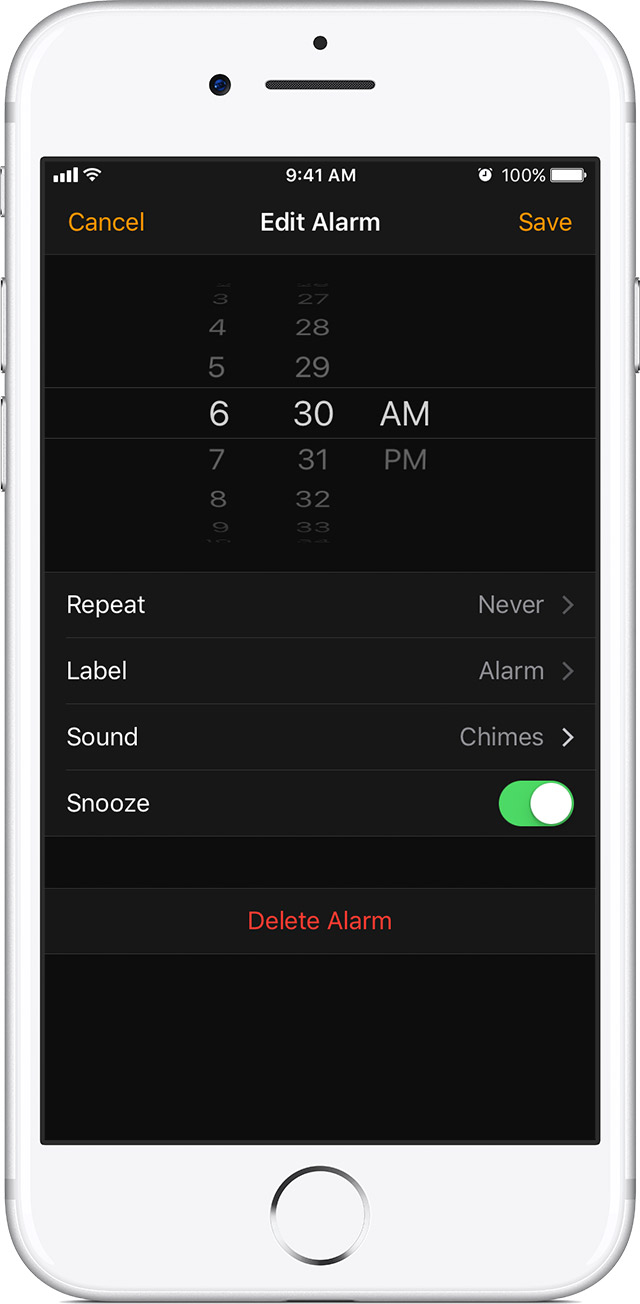 How To Set And Manage Alarms On Your IPhone Apple Support