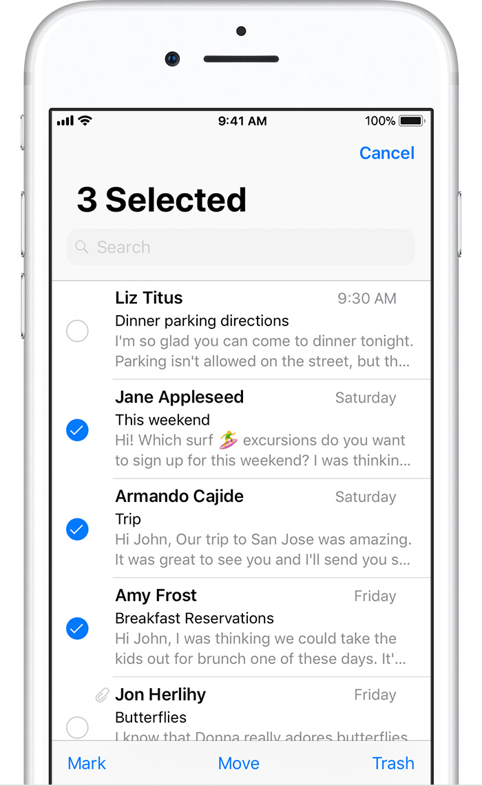 How To Delete Email On Your IPhone IPad And IPod Touch Apple Support