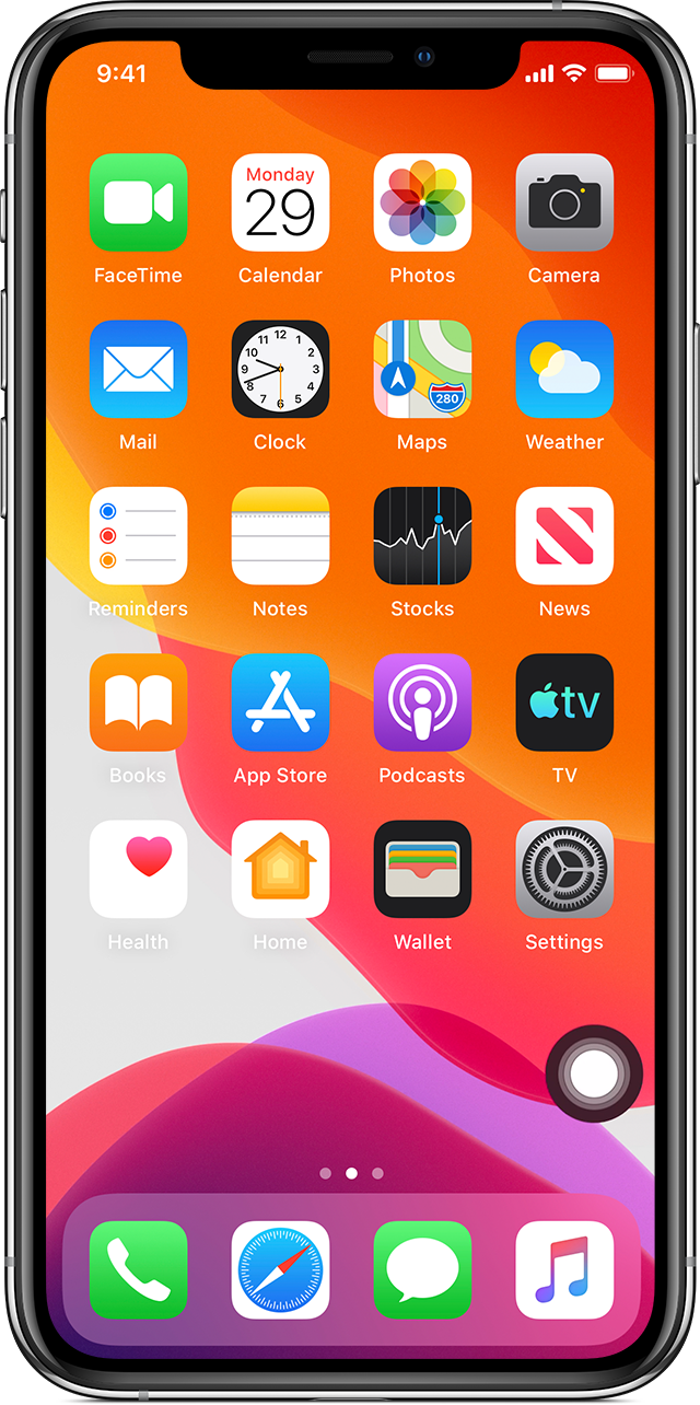 Assistive Touch Has Disappeared How Do Apple Community