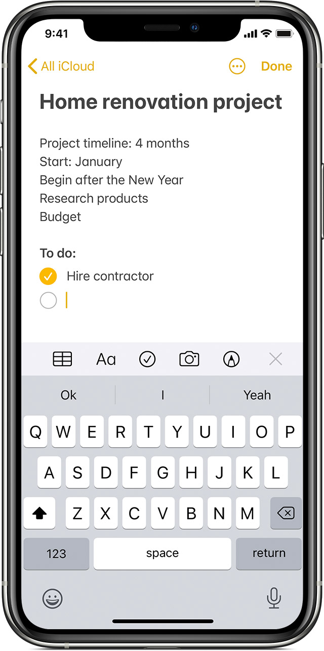 Use Notes On Your IPhone IPad And IPod Touch Apple Support