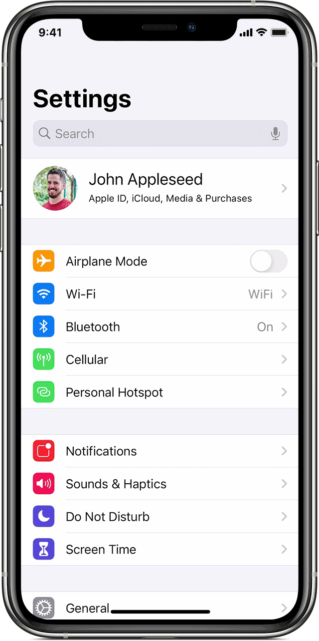 Add An Email Account To Your IPhone IPad Or IPod Touch Apple Support