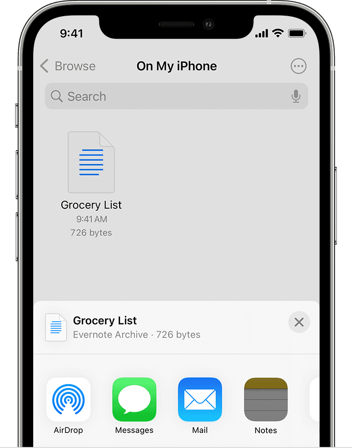 Import Your Notes And Files To The Notes App Apple Support