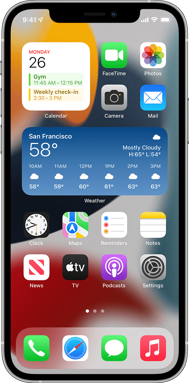 Use Widgets On Your IPhone And IPod Touch Apple Support HK 