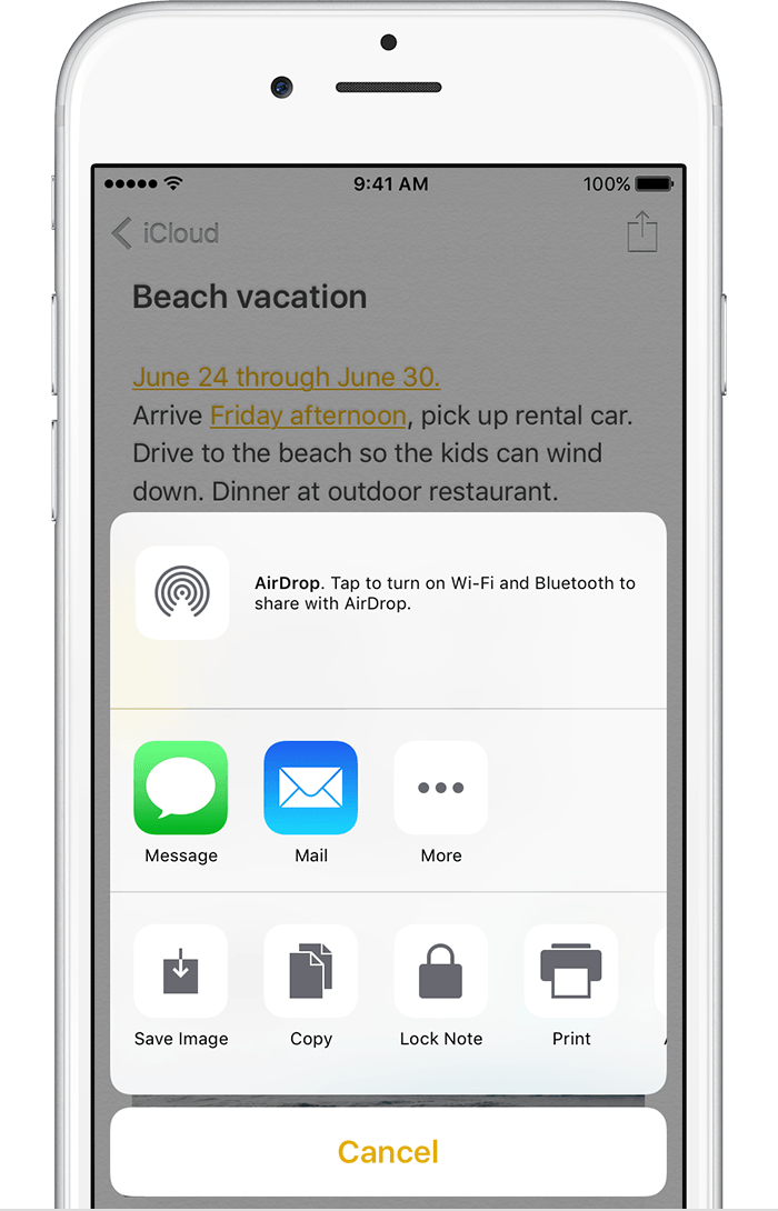 Use Notes on your iPhone, iPad, and iPod touch - Apple Support