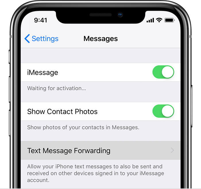 How To Forward SMS MMS Texts On Your IPhone Apple Support