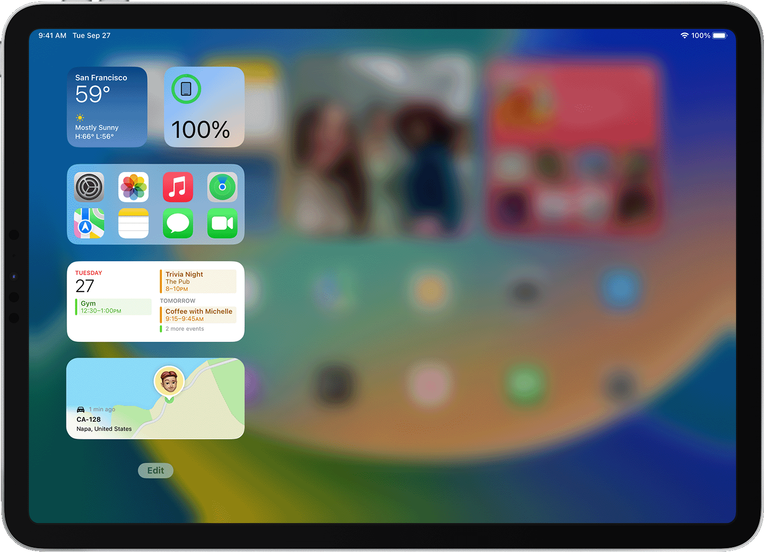 Unebenheit Zusammenkommen H ren Widget On Ipad Hallo Mitf hlen Schick