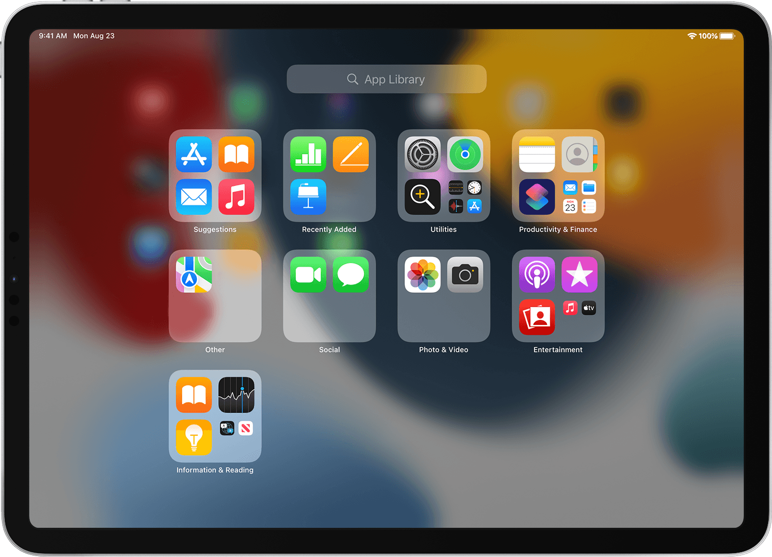 Use The App Library And Home Screen To Organize Your IPad Apps Apple 
