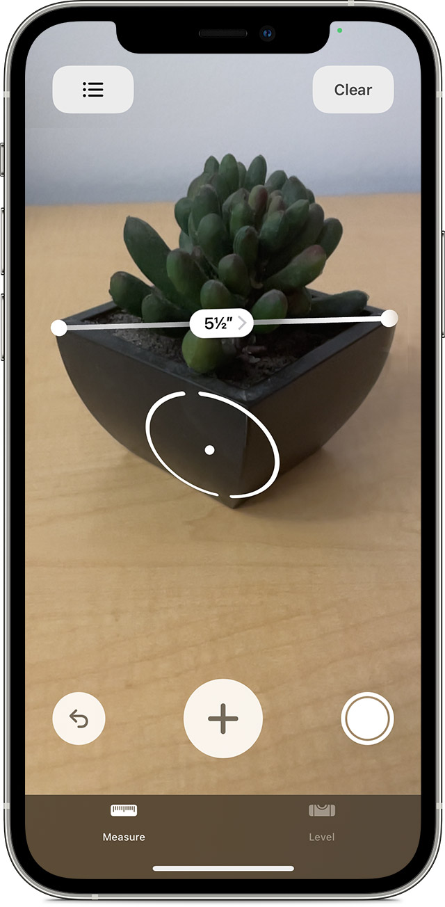 Use The Measure App On Your IPhone IPad Or IPod Touch Apple Support