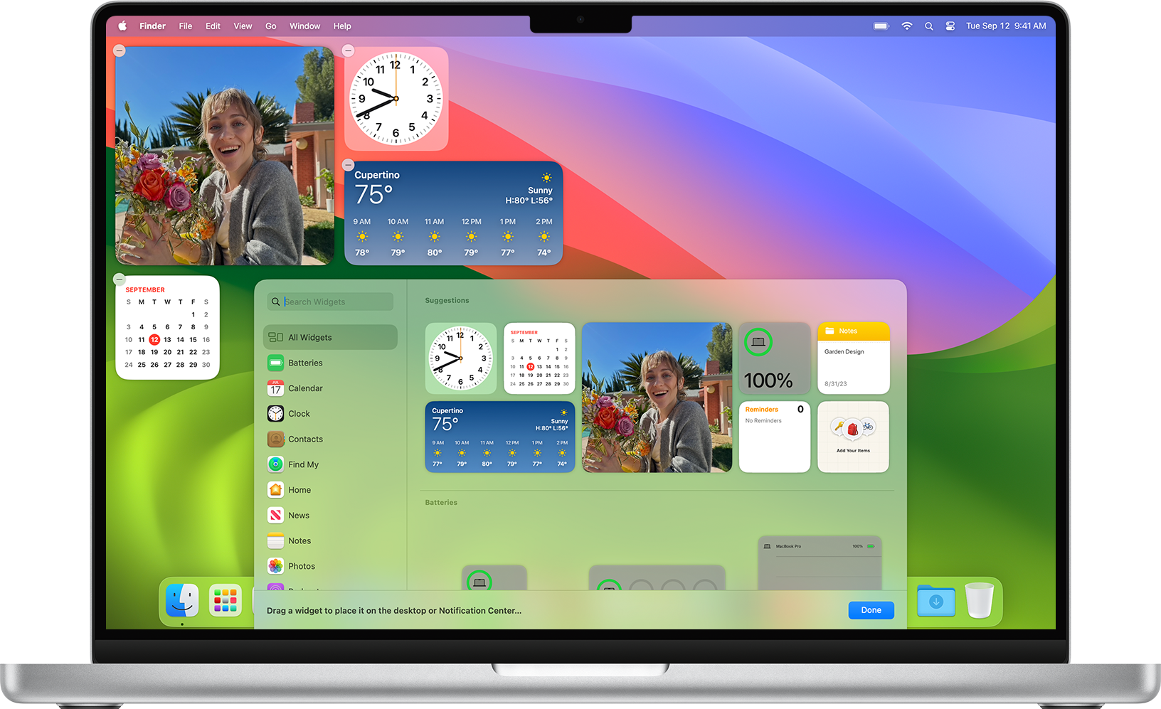 Use Widgets On Your Mac Desktop Apple Support PH 