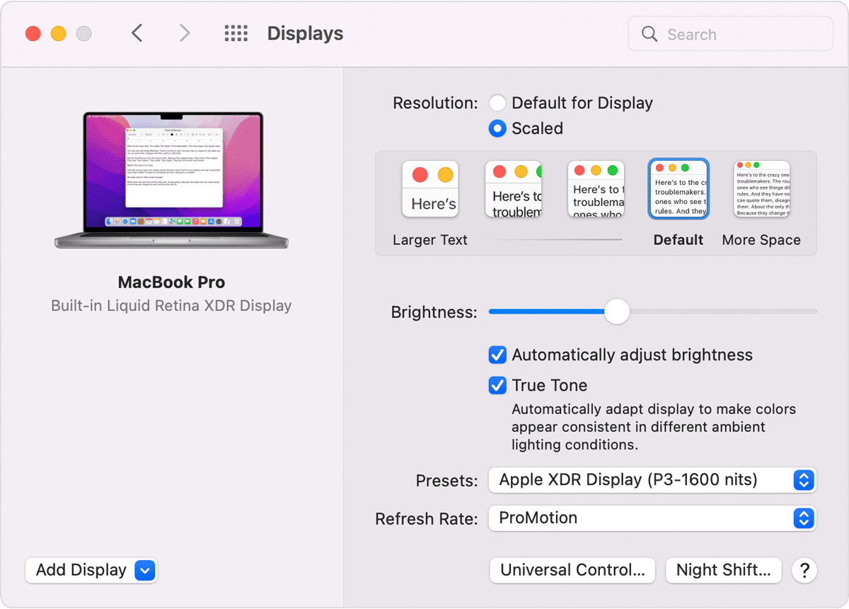 Using A Retina Display Apple Support