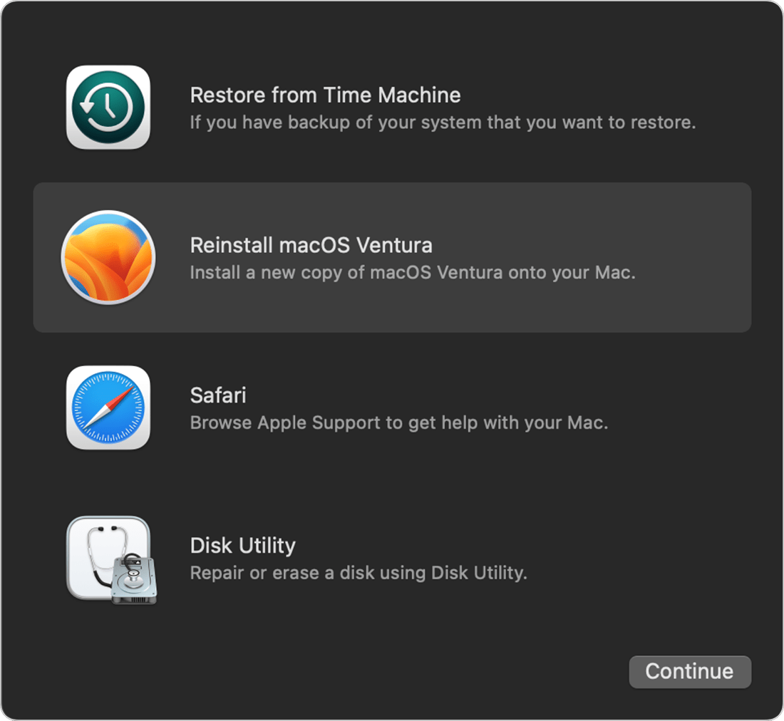 How To Reinstall MacOS Apple Support