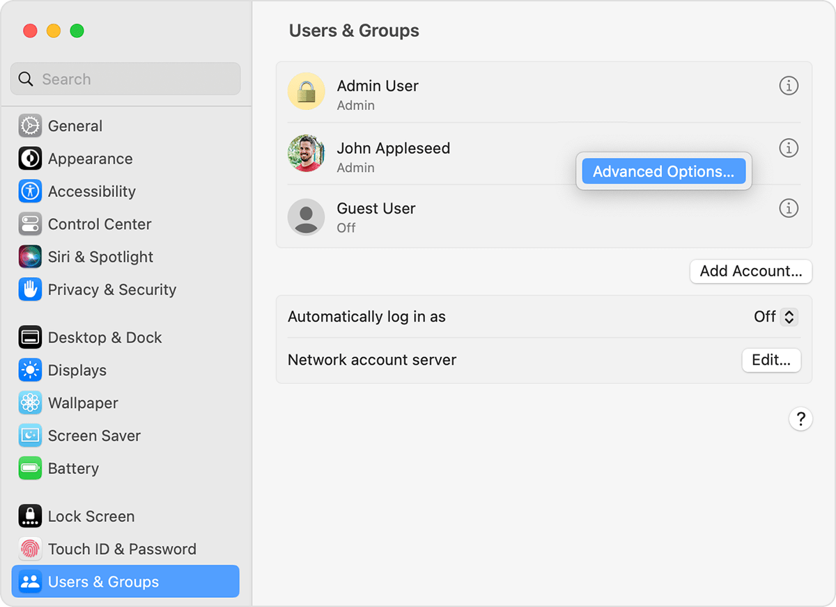  Rename User Macbook 