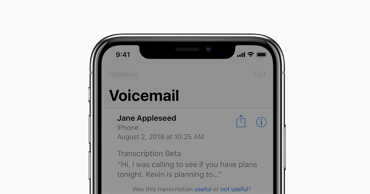 Save And Share Visual Voicemail Messages On Your IPhone Apple Support