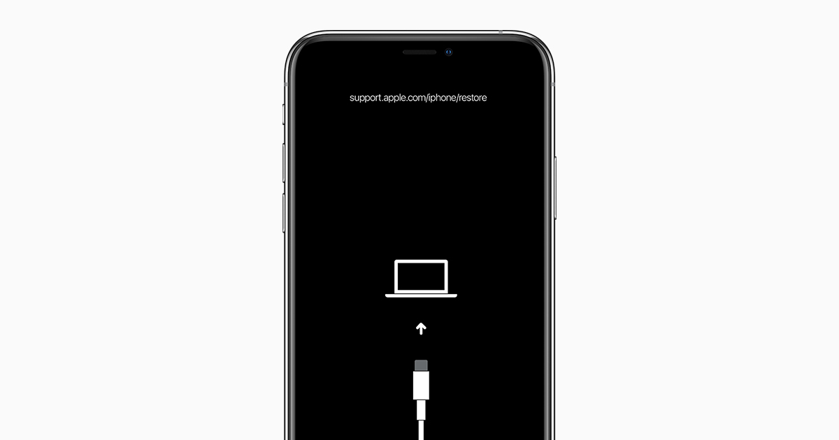 Auf Dem IPhone IPad Oder IPod Touch Wird Der Bildschirm Wiederherstellen Angezeigt Apple 