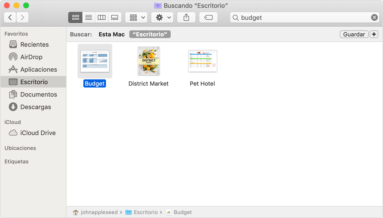 Aprender a utilizar el Finder del Mac - Soporte técnico de Apple