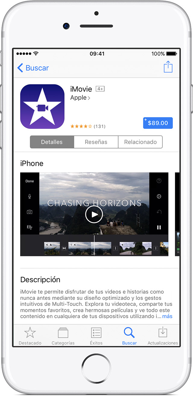 Usar App Store en los dispositivos iOS, el Apple TV o la computadora ...