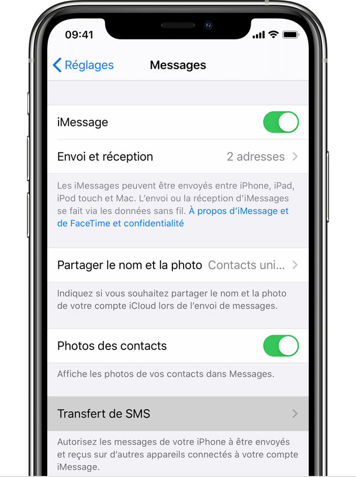 Comment Transf rer Des SMS Ou MMS Depuis Votre IPhone Vers Votre IPad IPod Touch Ou Mac 