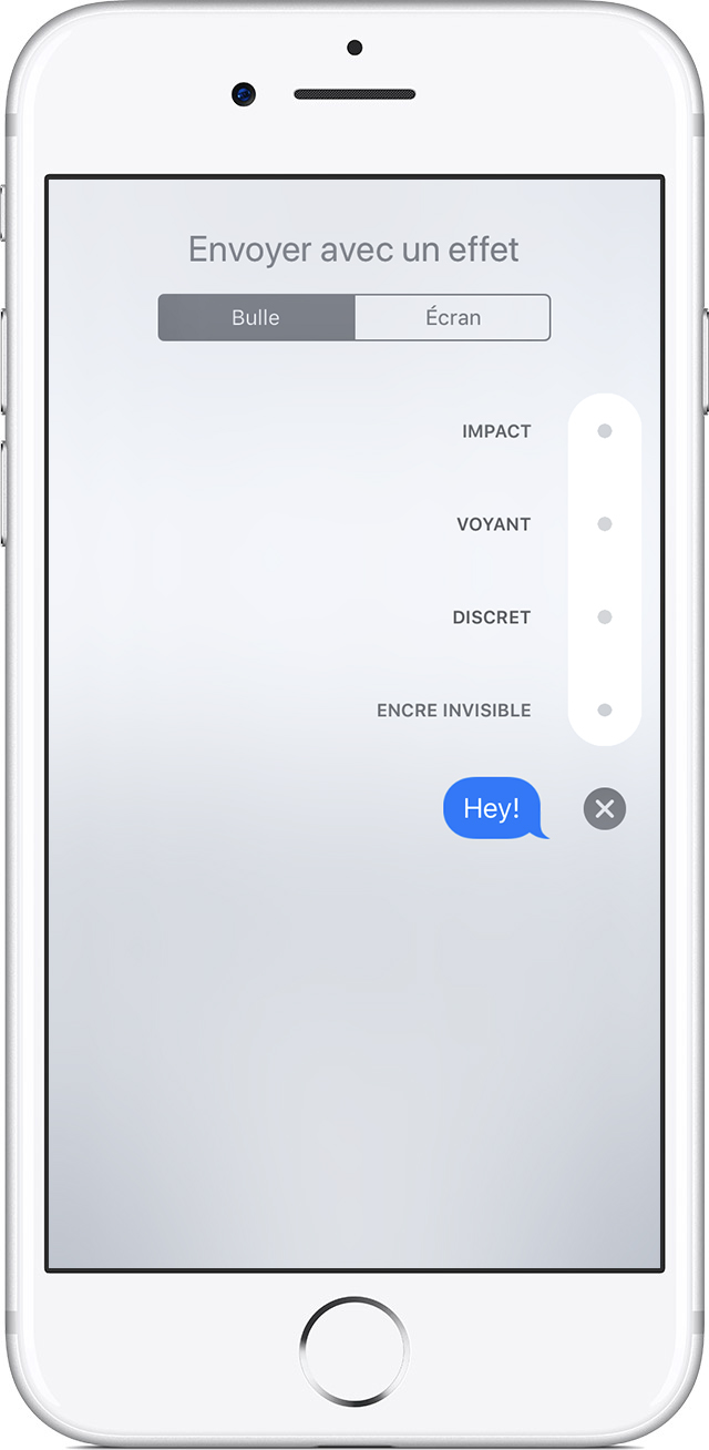 Utilisation Deffets Dans Les Imessages Sur Votre Iphone Ipad Ou Ipod Touch Assistance Apple 