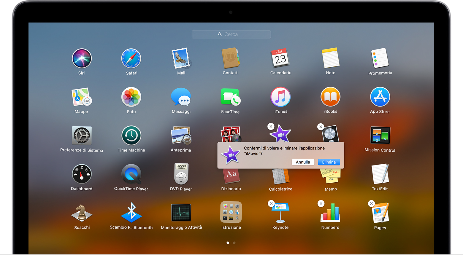 Uso di Launchpad sul Mac - Supporto Apple