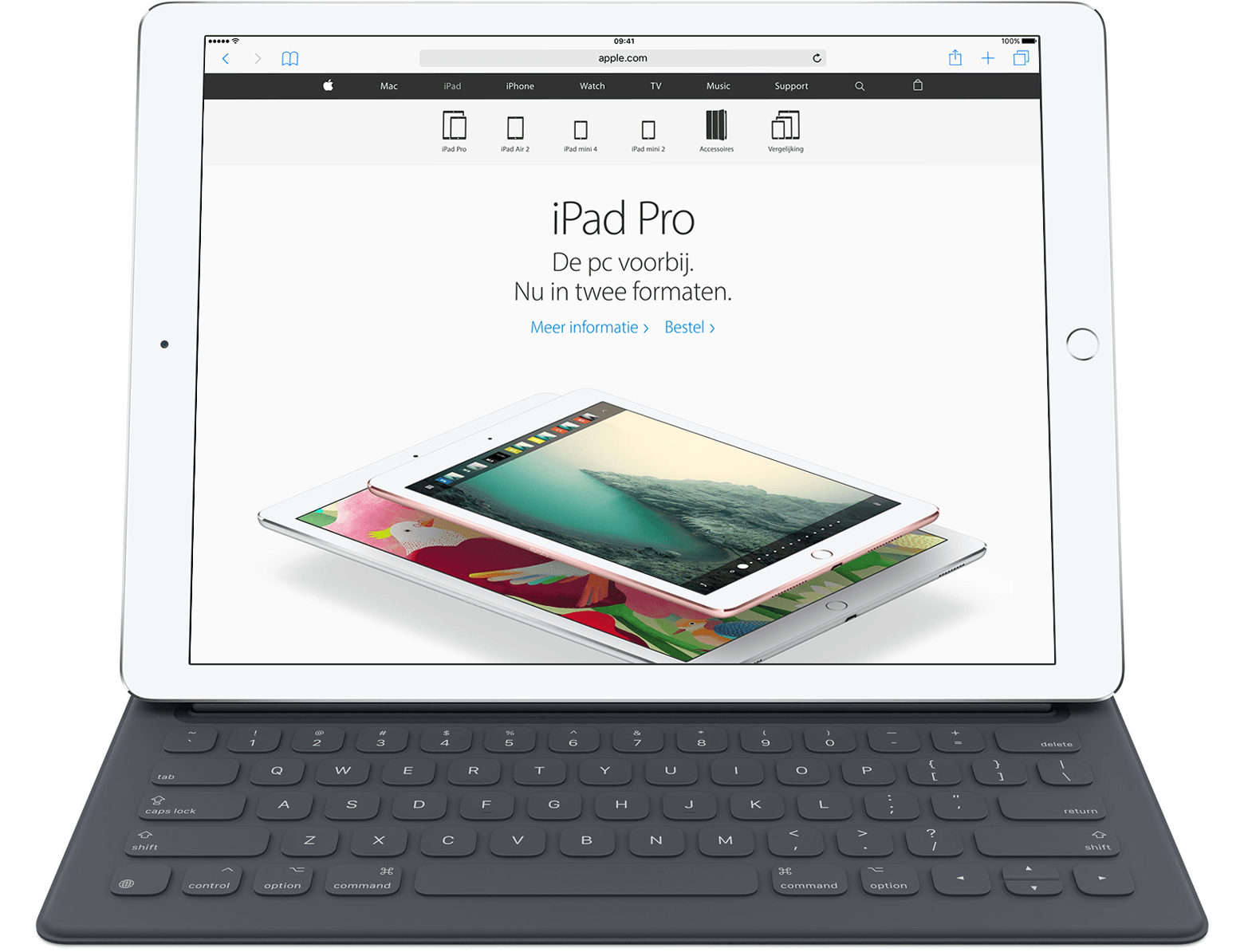 Een Smart Keyboard met een iPad Pro gebruiken - Apple Support