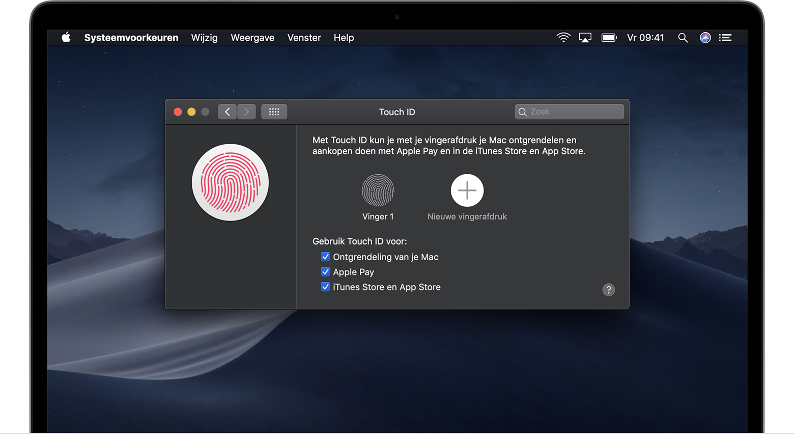 Touch ID gebruiken op een Mac - Apple Support