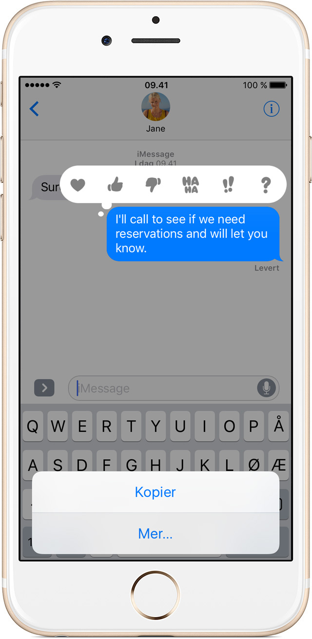 Bruke Meldinger på iPhone, iPad eller iPod touch - Apple-kundestøtte