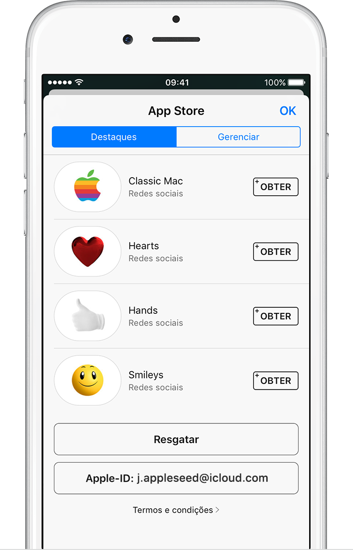 Usar o iMessage apps em seu iPhone, iPad e iPod touch - Suporte da Apple
